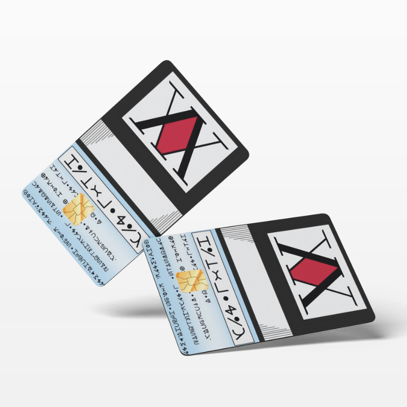 HxH License (Holographic) - Card Emblems