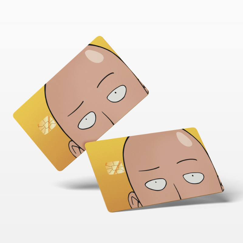 Peeking Saitama (Holographic) - Card Emblems