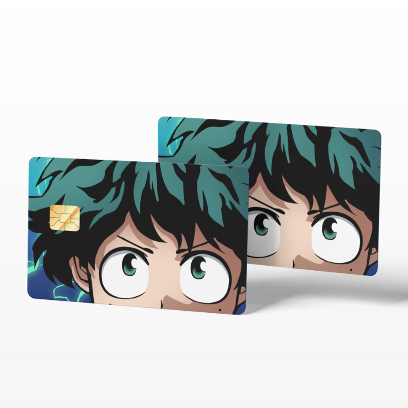 Peeking Midoriya (Holographic) - Card Emblems