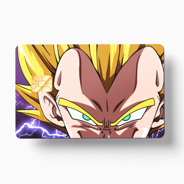 Peeking Vegeta (Holographic) - Card Emblems