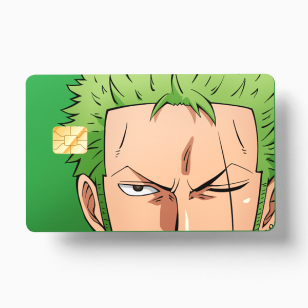 Peeking Zoro (Holographic) - Card Emblems