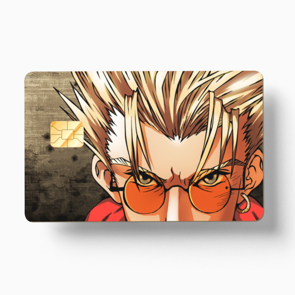 Peeking Vash (Holographic) - Card Emblems