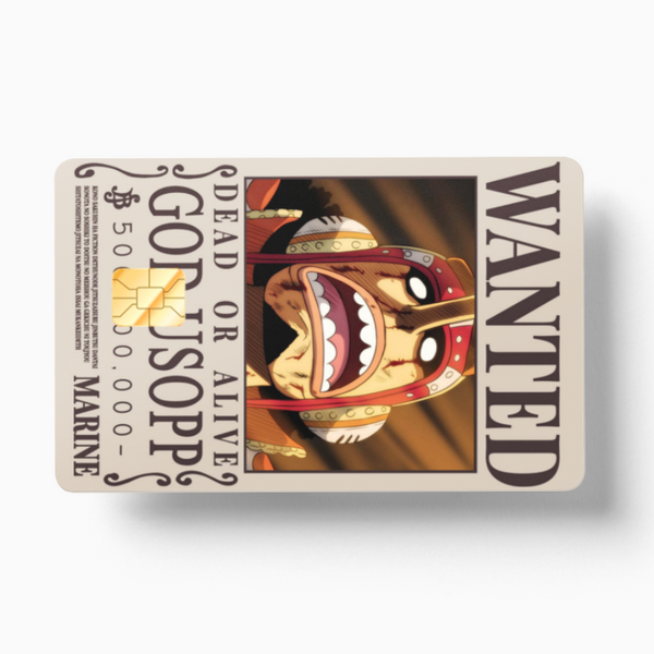 Wanted Poster God Usopp (Holographic) - Card Emblems