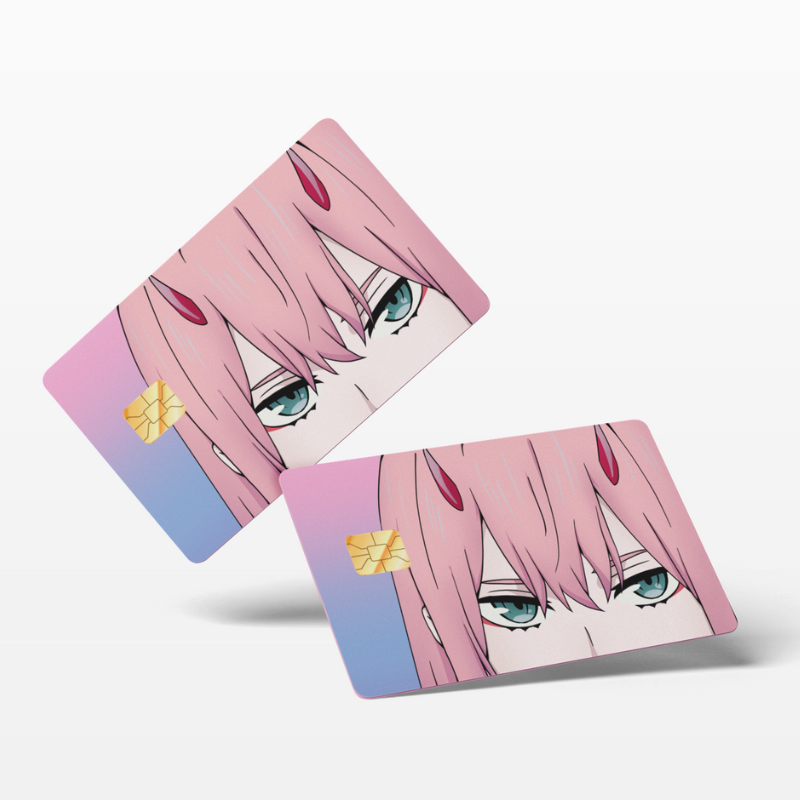 Peeking Zero Two (Holographic) - Card Emblems