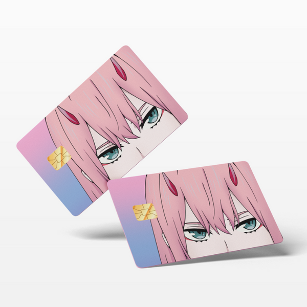 Peeking Zero Two (Holographic) - Card Emblems