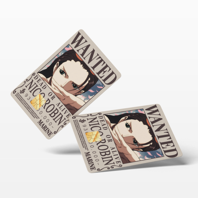 Wanted Poster Nico Robin (Holographic) - Card Emblems