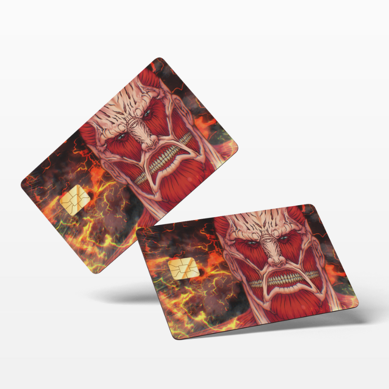 Peeking Colossal Titan (Holographic) - Card Emblems