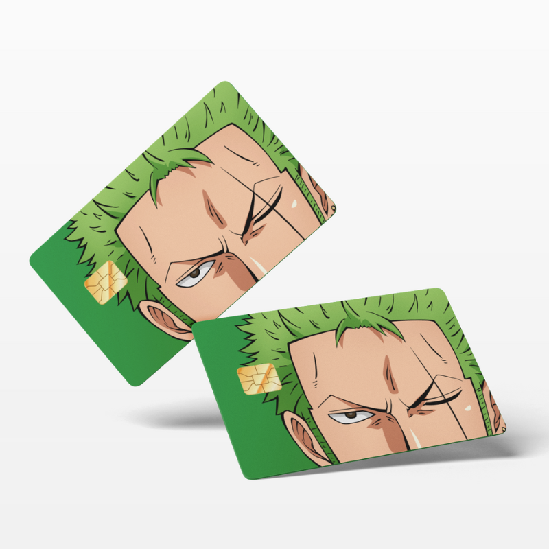 Peeking Zoro (Holographic) - Card Emblems
