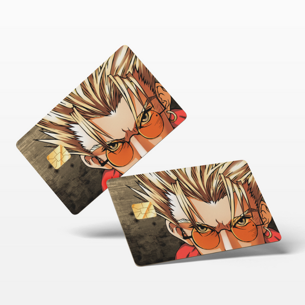 Peeking Vash (Holographic) - Card Emblems