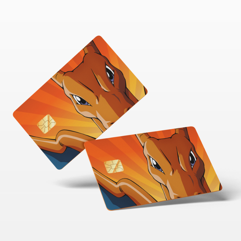 Peeking Charizard (Holographic) - Card Emblems