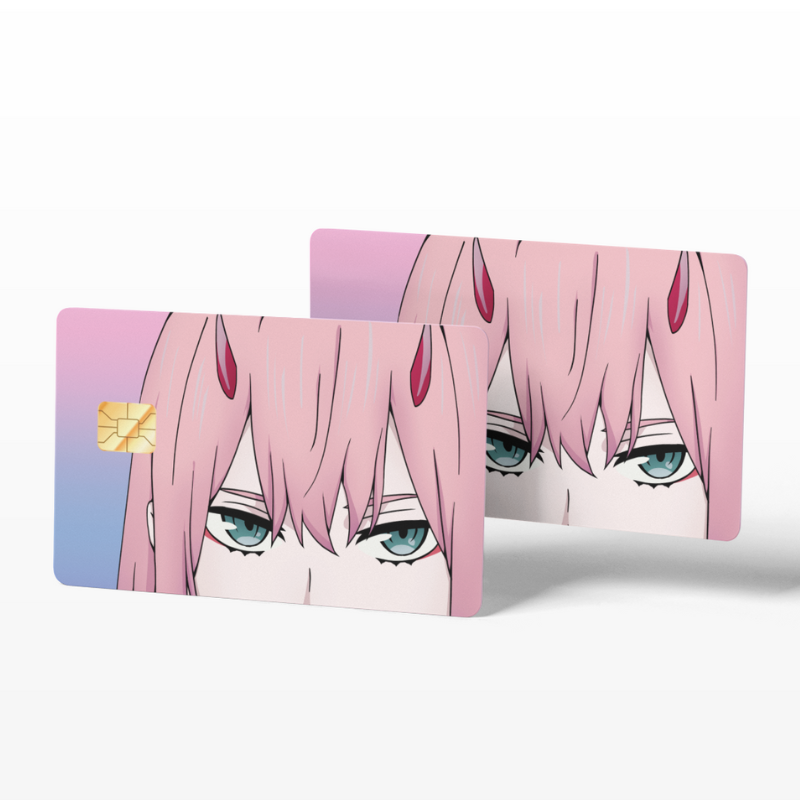 Peeking Zero Two (Holographic) - Card Emblems