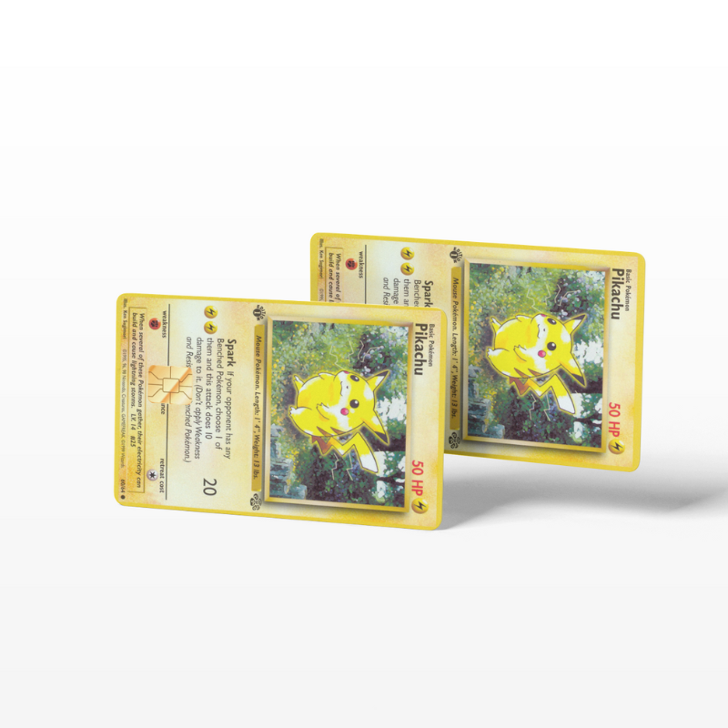 Pokemon Card Pikachu (Holographic) - Card Emblems