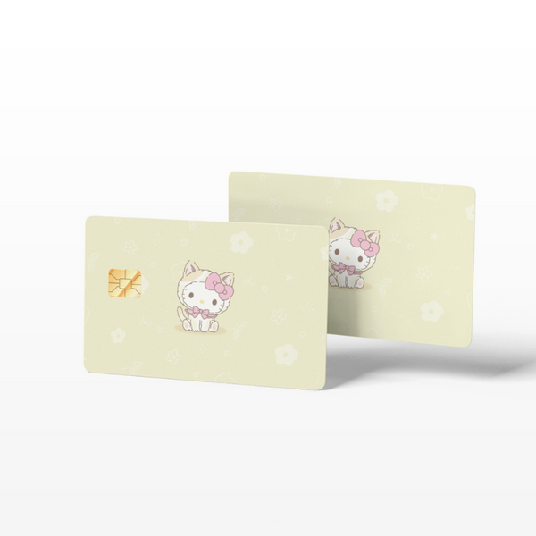 Fluffy Hello Kitty (Holographic) - Card Emblems