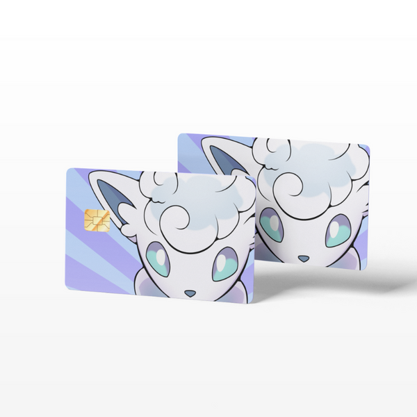 Peeking Alolan Vulpix (Holographic) - Card Emblems