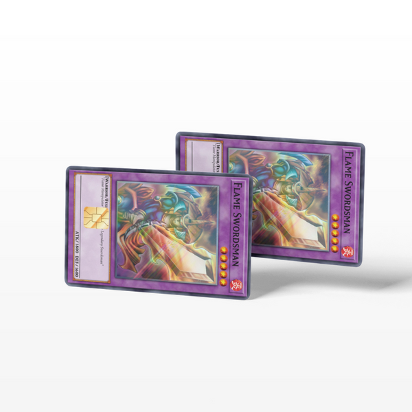 Flame Swordsman (Holographic) - Card Emblems