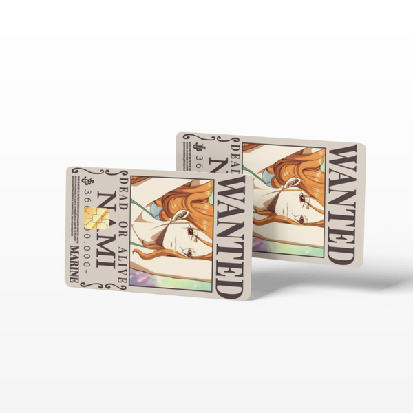 Wanted Poster Nami (Holographic) - Card Emblems