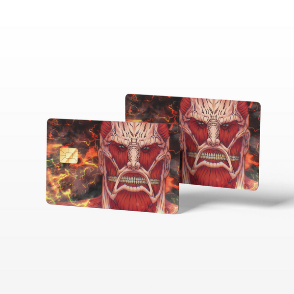 Peeking Colossal Titan (Holographic) - Card Emblems