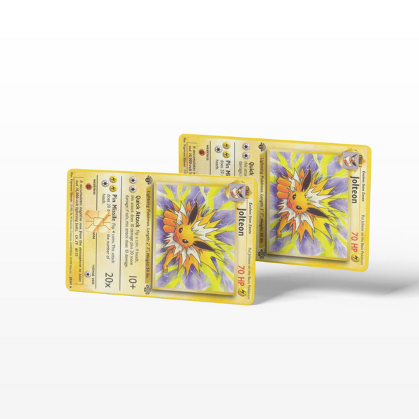 Pokemon Card Jolteon (Holographic) - Card Emblems