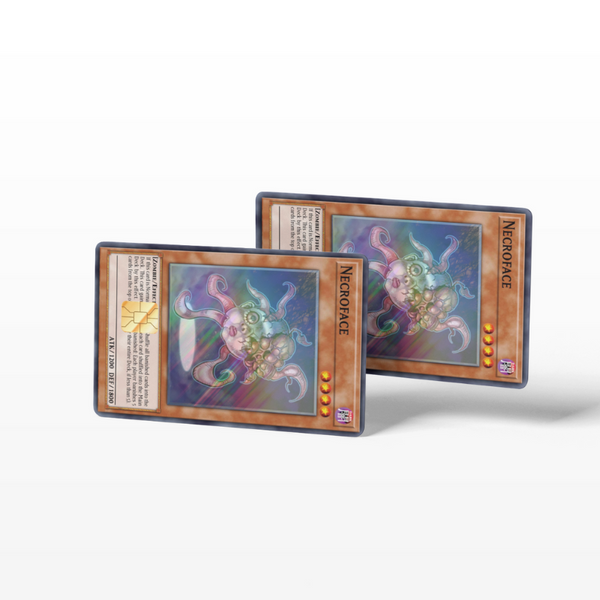Necroface (Holographic) - Card Emblems