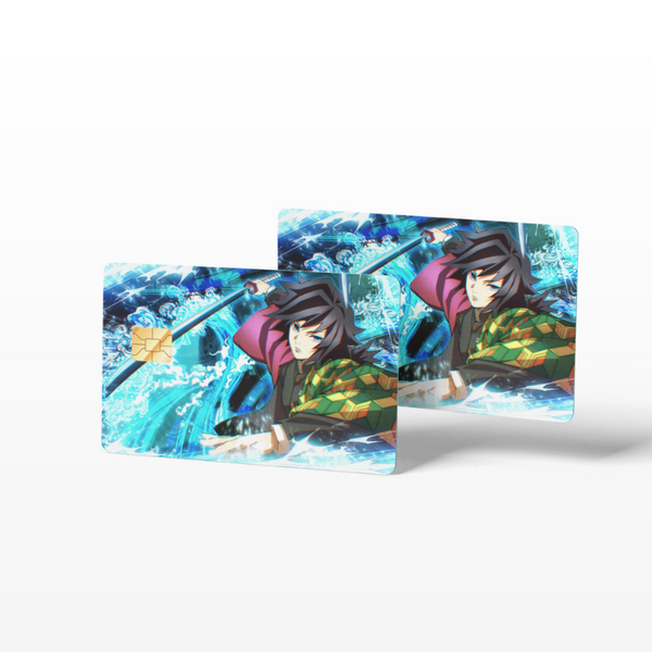 Water Surface Slash (Holographic) - Card Emblems