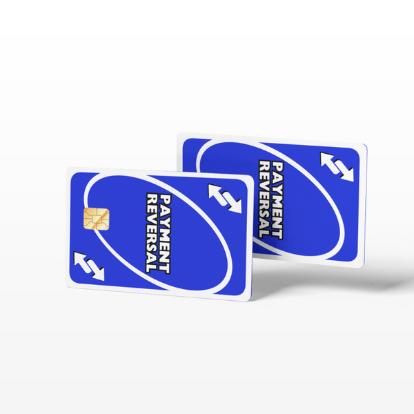 Payment Reversal Blue (Holographic) - Card Emblems