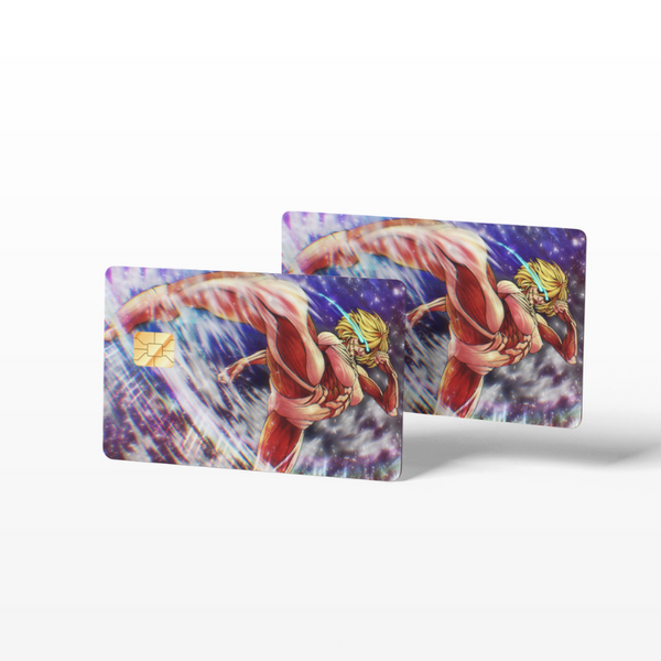 Female Titan (Holographic) - Card Emblems