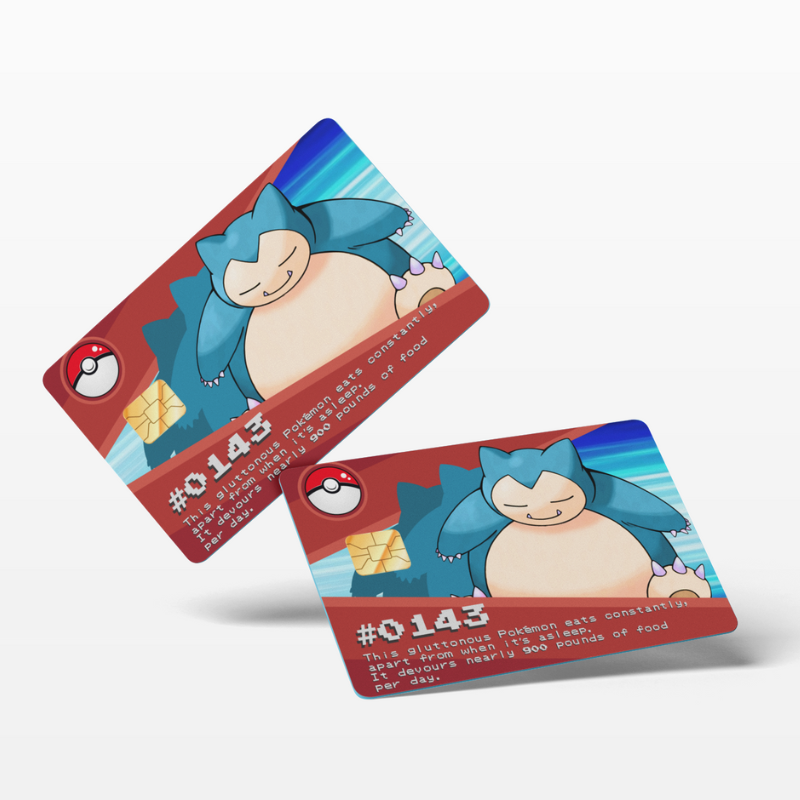 #0143 Snorlax (Holographic) - Card Emblems