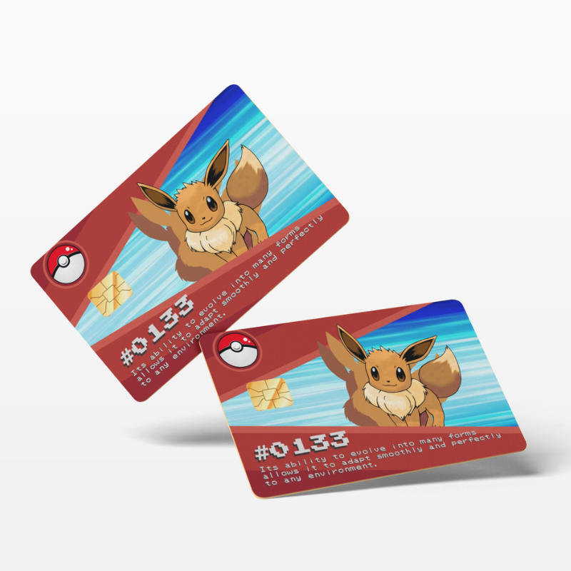 #0133 Eevee (Holographic) - Card Emblems